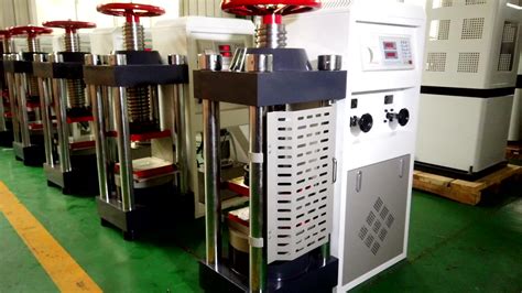2000kn Concrete Compressive Strength Testing Machine Manual Concrete Compression Testing