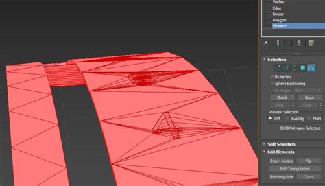 Solved Editable Poly Element Selection Trouble Autodesk Community