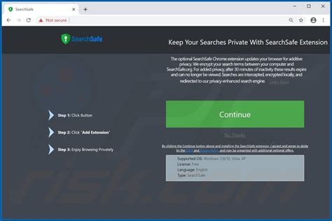 Searchsafe Browser Hijacker Simple Removal Instructions Search Engine Fix Updated