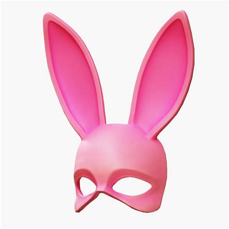 Rabbit Mask Pack 3d Model
