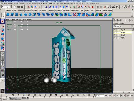 Tutorial Autodesk Maya D Texturing Poligonale