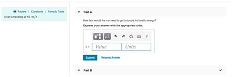 solved review constants periodic table part a a car is