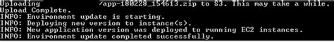 Amazon Web Services Aws Elastic Beanstalk Deploy Not Working Stack Overflow