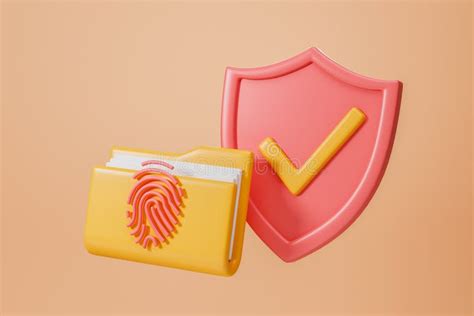 带指纹的黄色文件夹 库存例证 插画 包括有 编码 存取 说明文件 确定 感激的 防火墙 网际空间 280006775