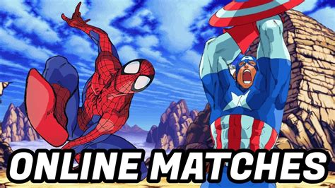 Mvc1 Spider Man Captain America Online 4 Youtube