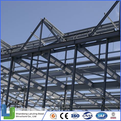 Light Portal Frame Prefabricated Easy Assembly Construction Warehouse