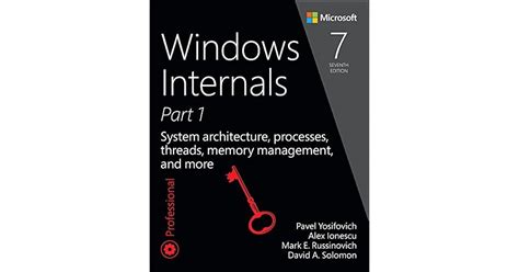 windows internals part 1 system architecture processes threads memory management and more