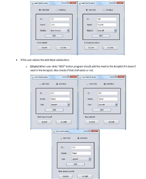 Solved Java Gui Oop Your Code Structure Will Be Suitable