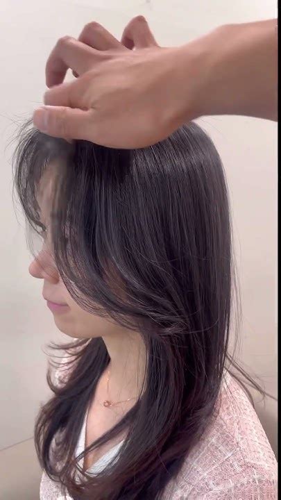 커트가 잘되야 스타일링 하기도 쉽다 압구정미용실 코코미카 여자헤어스타일 여자머리 레이어드펌 레이어드컷 레이어드c컬펌 Youtube