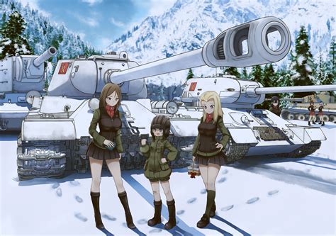 Girls Und Panzer Pravda Wallpaper On Wallpapersafari My Xxx Hot Girl