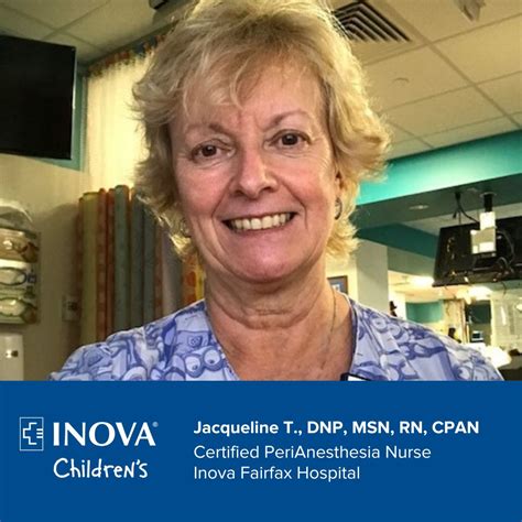 Meet Jacqueline T Dnp Msn Rn Cpan 👋 A Certified Perianesthesia Nurse Who Works At Inova