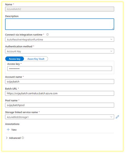 Azure Data Factory Cant Select Batch Account Microsoft Qanda