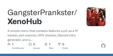 GitHub GangsterPrankster XenoHub A Simple Menu That Contains Features Such As A IP Tracker