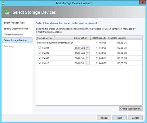 Manage Sofs Cluster And File Shares From Virtual Machine Manager Thomas Maurer