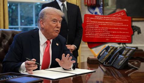 La ‘tarjeta Roja De Donald Trump Qué Es Y Cómo Ayudaría A Los