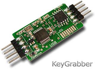 Hardware Keylogger KeyGrabber Module