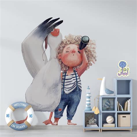 خرید استیکر دیواری خرید برچسب دیواری دیوار آب نباتی 🙂