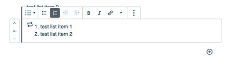 Copy List From GDocs Into Gutenberg With Firefox Results In Paragraphs