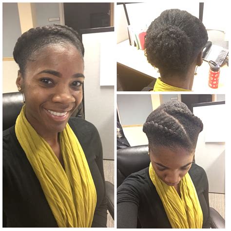 6FOOTLONGHAIR 2 Braids And A Bun