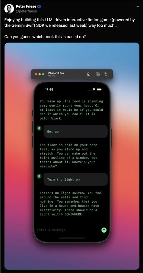 Dmitry В On Linkedin Ios Geminiswiftsdk Swift Llm Gemini