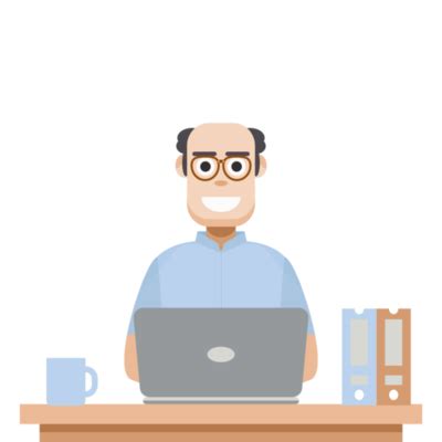 Man With Laptop PNGs For Free Download