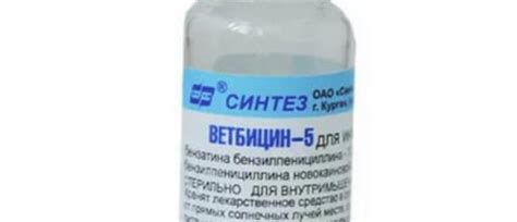 «Ветбицин 5»: дозировка, побочные эффекты и инструкция по применению ...