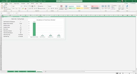 Payroll Excel And Google Sheets Template Simple Sheets