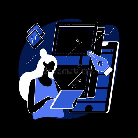 Ui And Ux Design Abstract Concept Vector Illustration Stock Vector