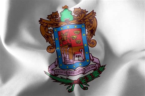 Premium Photo 3d Illustration Flag Of Michoacan Is A Region Of Mexico