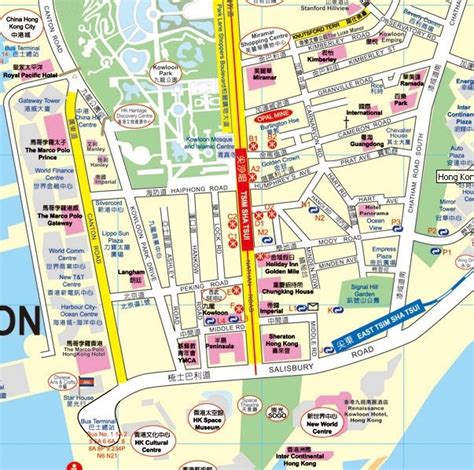 Tsim Sha Tsui Map