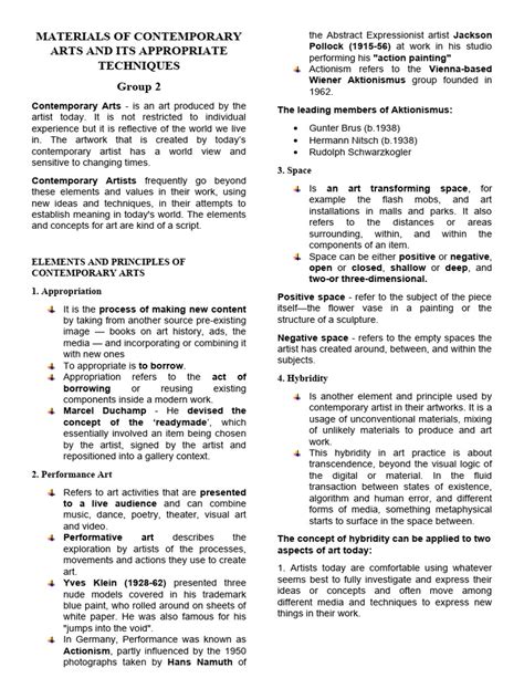 Cpar Module 1 Handouts Download Free Pdf 3 D Computer Graphics The Arts