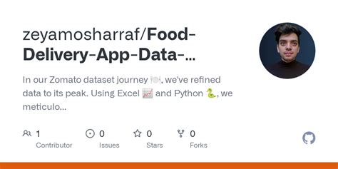 Github Zeyamosharraf Food Delivery App Data Analysis In Our Zomato Dataset Journey We Ve