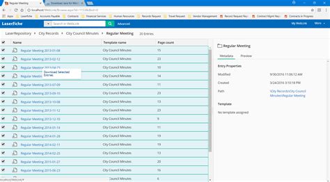 Downloading Multiple Documents At The Same Time In Weblink Laserfiche Answers