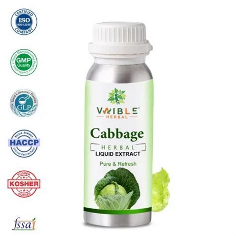 Cabbage Liquid Extracts Capacity 500 2 000 Kg Per Day At Best Price In New Delhi