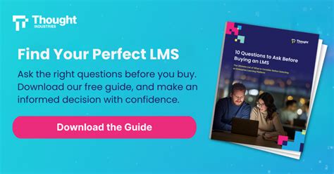 Lms Development Guide From Idea To Release Thought Industries