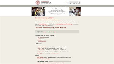 Designing With Microcontrollers Ece 4760 Cornell University