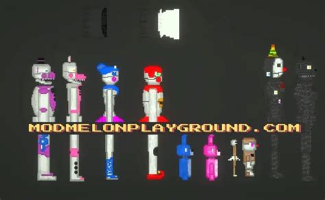 Fnaf For Melon Playground Download Melon Playground Mods
