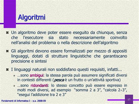 Ppt Gli Algoritmi Powerpoint Presentation Free Download Id 844451