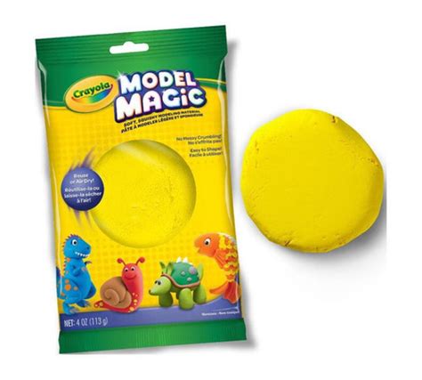 Model Magic Yellow Clay 4oz Crayola