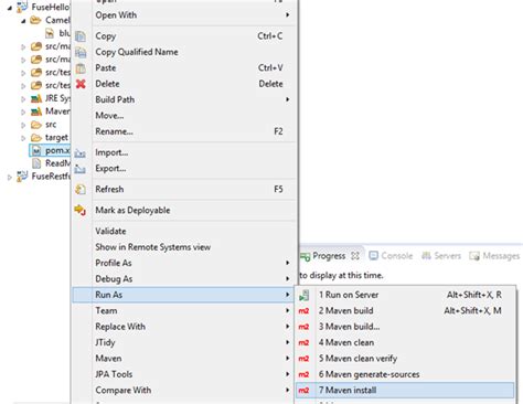 Integration Solutions Developing Hello World Restful Service With Fuse