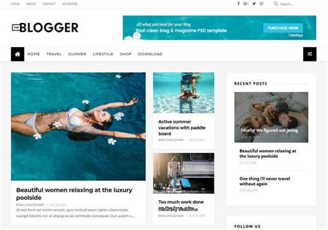 Best Premium Blogger Templates Of 2020 Seo Optimized Twistblogg