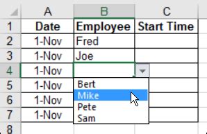 Hide Used Items In Drop Down List Contextures Blog
