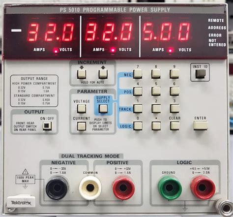Tektronix Ps5010 Calibration And Repair — Minerva Metrology And Calibration