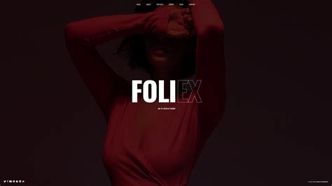 Foliex One Page Portfolio Wordpress