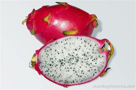 Красный фрукт с черными семечками 64 фото