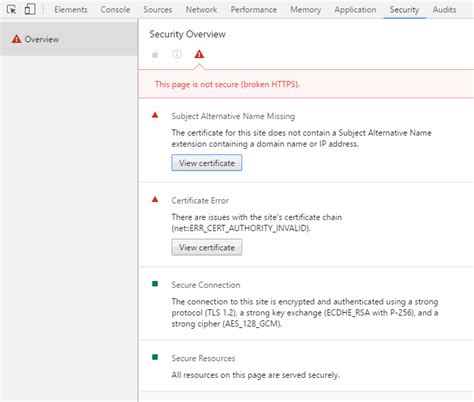 【笨問題】在 Chrome 如何檢視 Ssl 憑證？ 黑暗執行緒