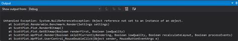 Wpfplot Double Click Null Reference Exception Issue Scottplot Scottplot Github