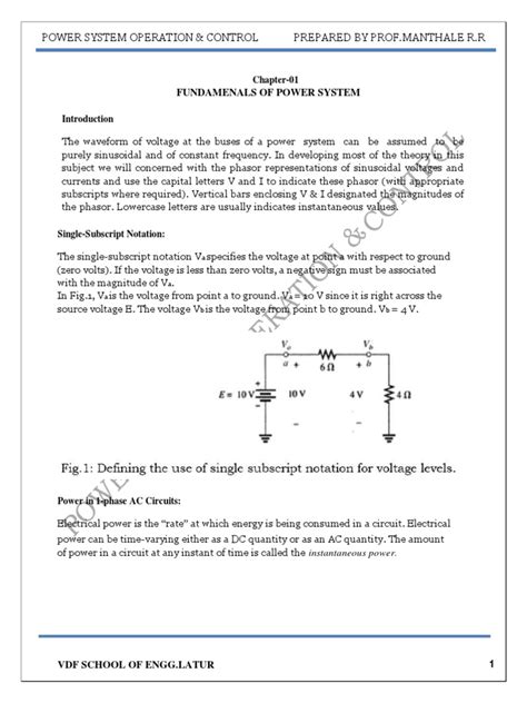 Chapter I Psoc Pdf