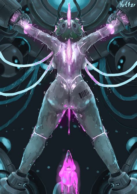 Yultzr Gardevoir Iron Valiant Nintendo Pokemon Absurdres Highres 1girl Android Arms Up