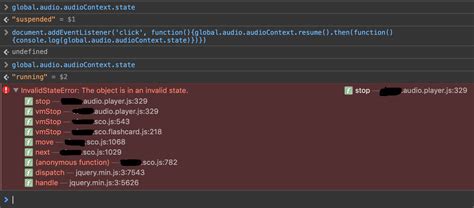 Javascript Why State Can Be Invalid In Web Audio In Safari After Resume Stack Overflow